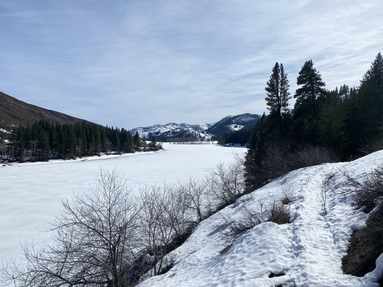 Patterson Lake and Rader Creek Snowshoe Loop — Washington Trails ...