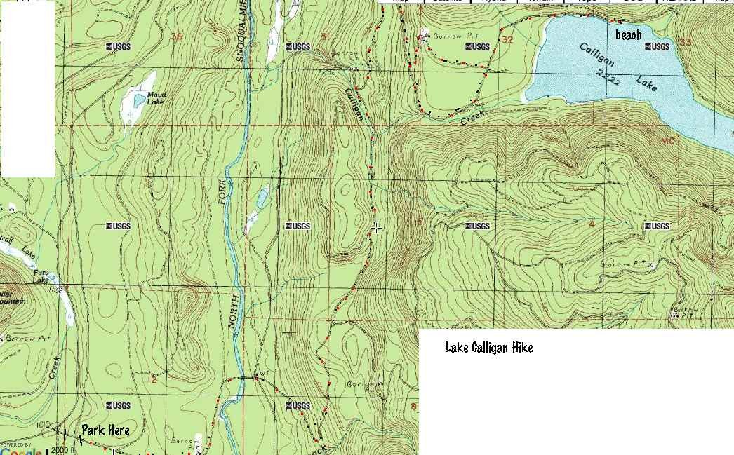 Calligan Lake — Washington Trails Association
