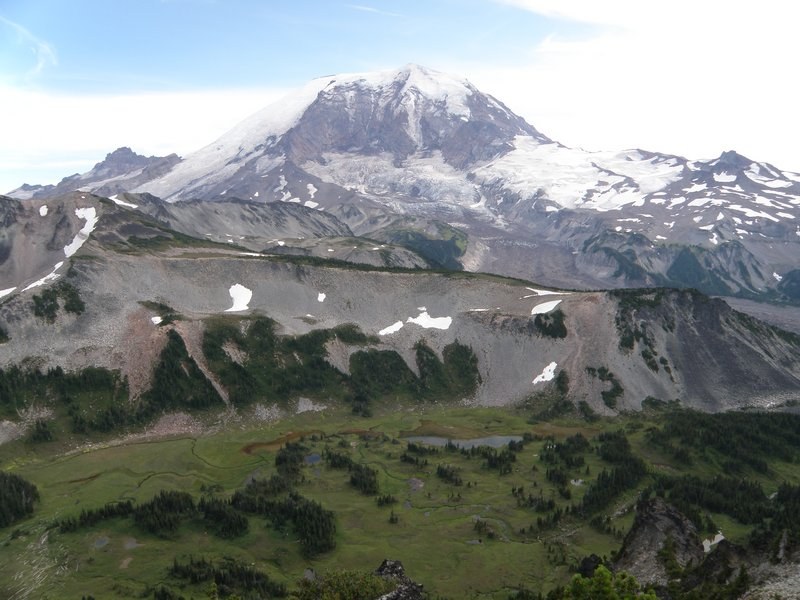 Wonderland Trail, Northern Loop, Elysian Fields, Crescent Mountain ...