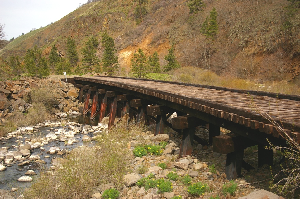 Klickitat Rail Trail - Swale Canyon, Klickitat Rail Trail — Washington ...