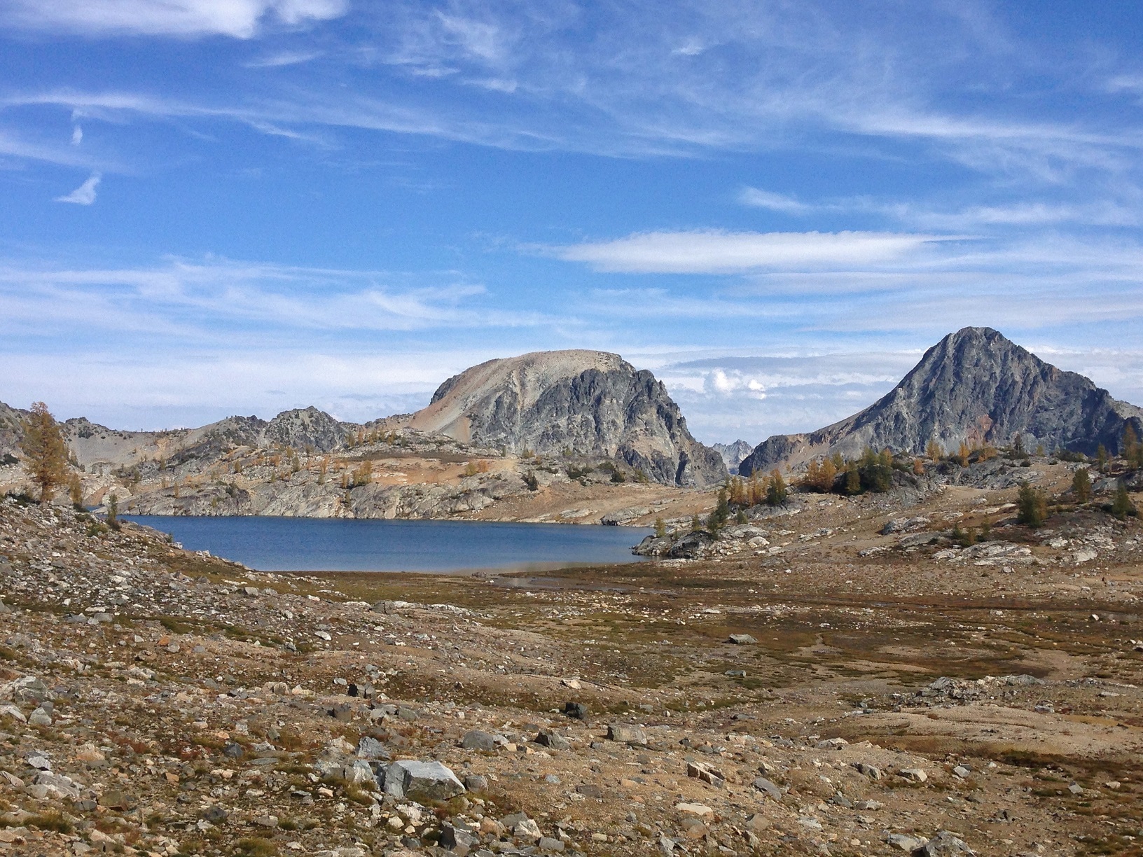 Carne Mountain High Route, Ice Creek - Ice Lakes, Mount Maude ...