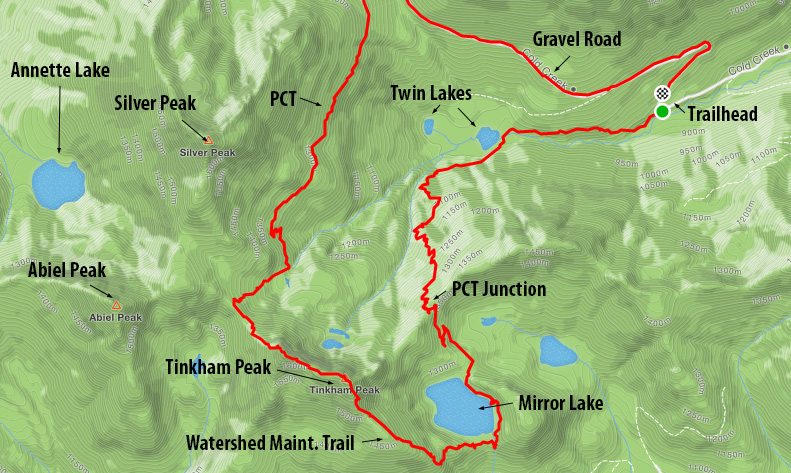 Tinkham Peak — Washington Trails Association
