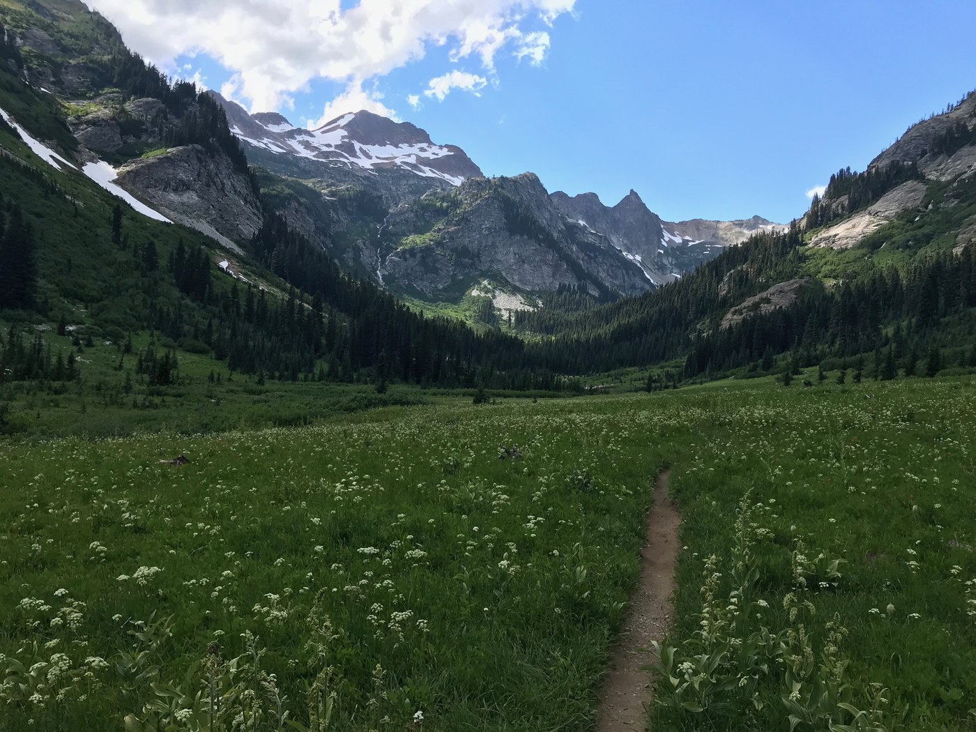 Image Lake via Miners Ridge, Spider Gap - Buck Creek Pass Loop, Spider ...