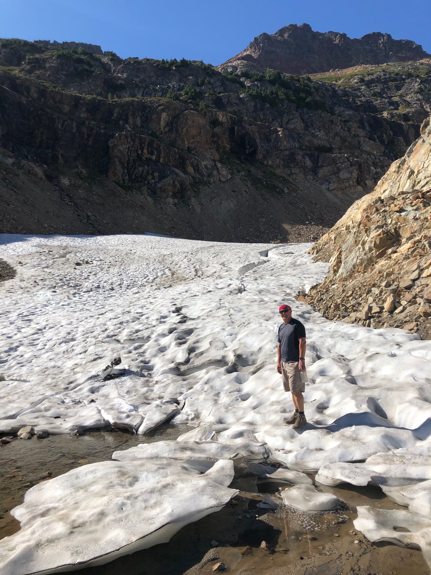 Upper Lyman Lake, Cloudy Pass to Holden, Spider Meadow and Phelps Basin ...