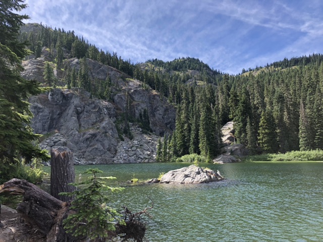 Thorp Lake, Thorp Mountain Lookout via Thorp Creek — Washington Trails ...
