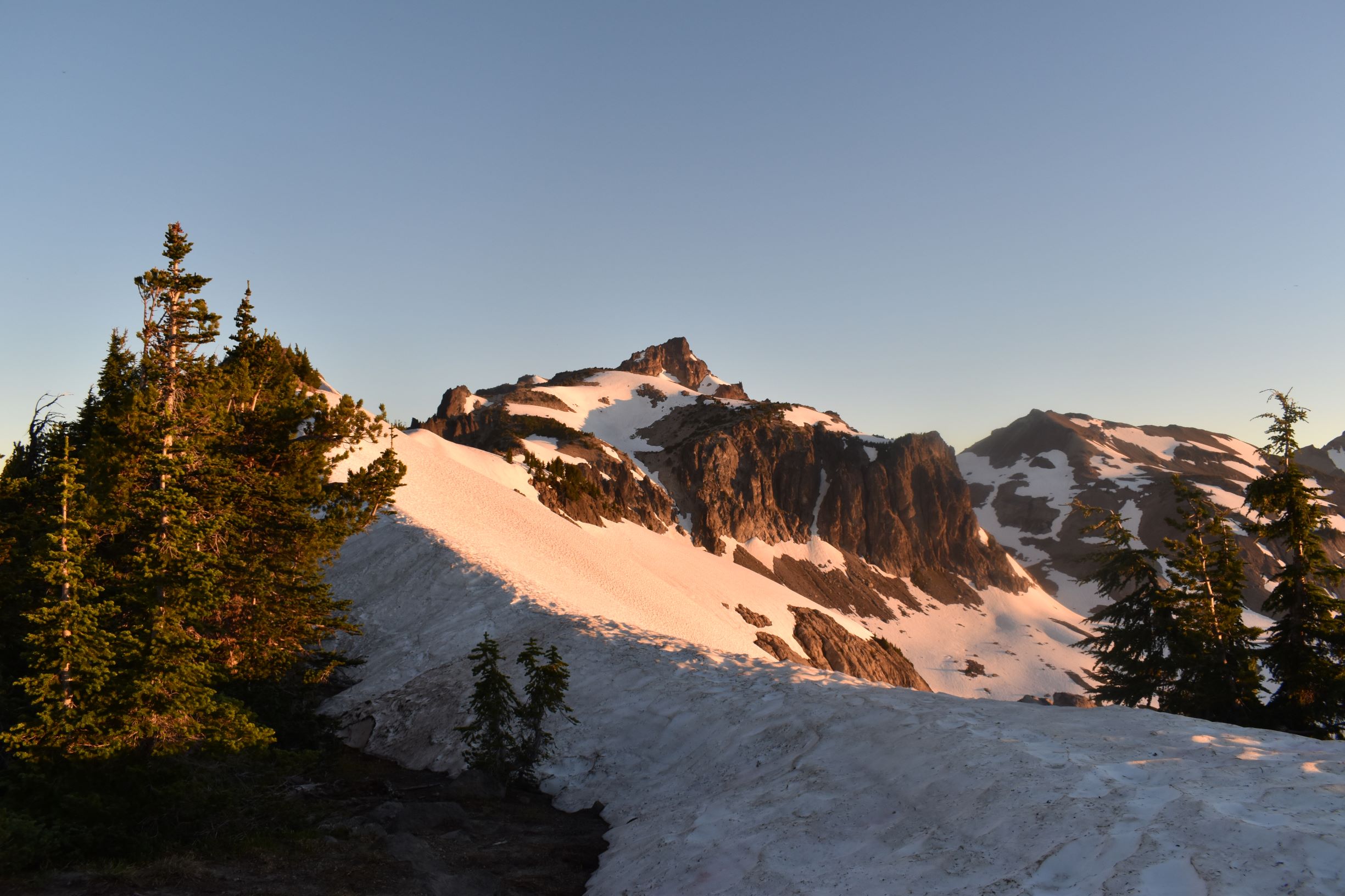 Gilbert Peak, Warm Lake, Surprise Lake, South Fork Tieton River ...