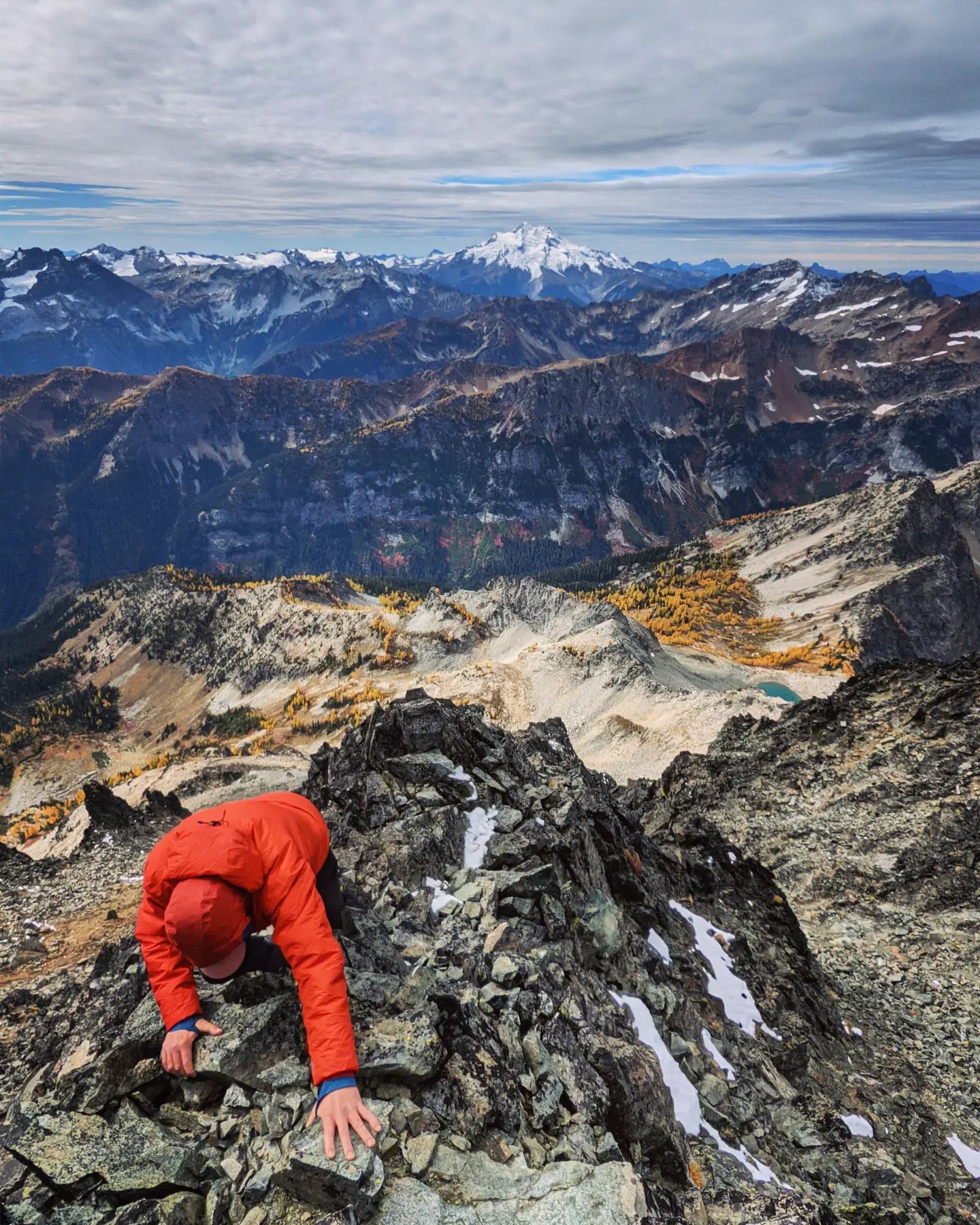 Seven Fingered Jack, Phelps Creek, LeRoy Basin, Leroy Creek High Route ...