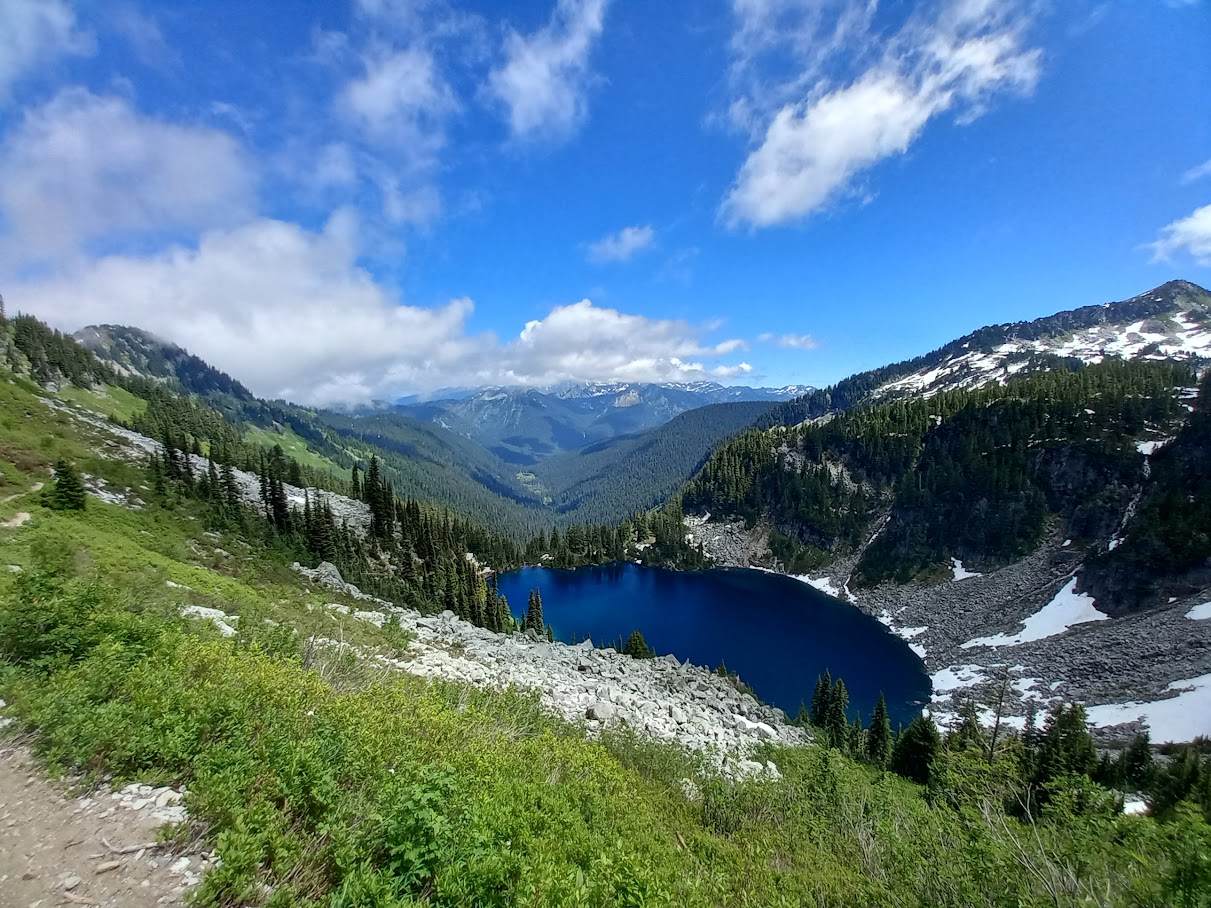 Trap Pass, Surprise and Glacier Lakes, Deception Lakes — Washington ...