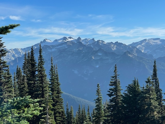 Surprise and Glacier Lakes, Deception Lakes, Surprise Mountain ...
