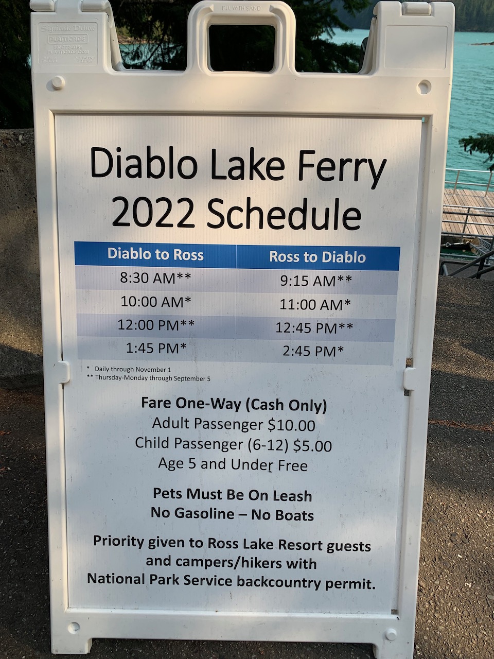Diablo Lake — Washington Trails Association