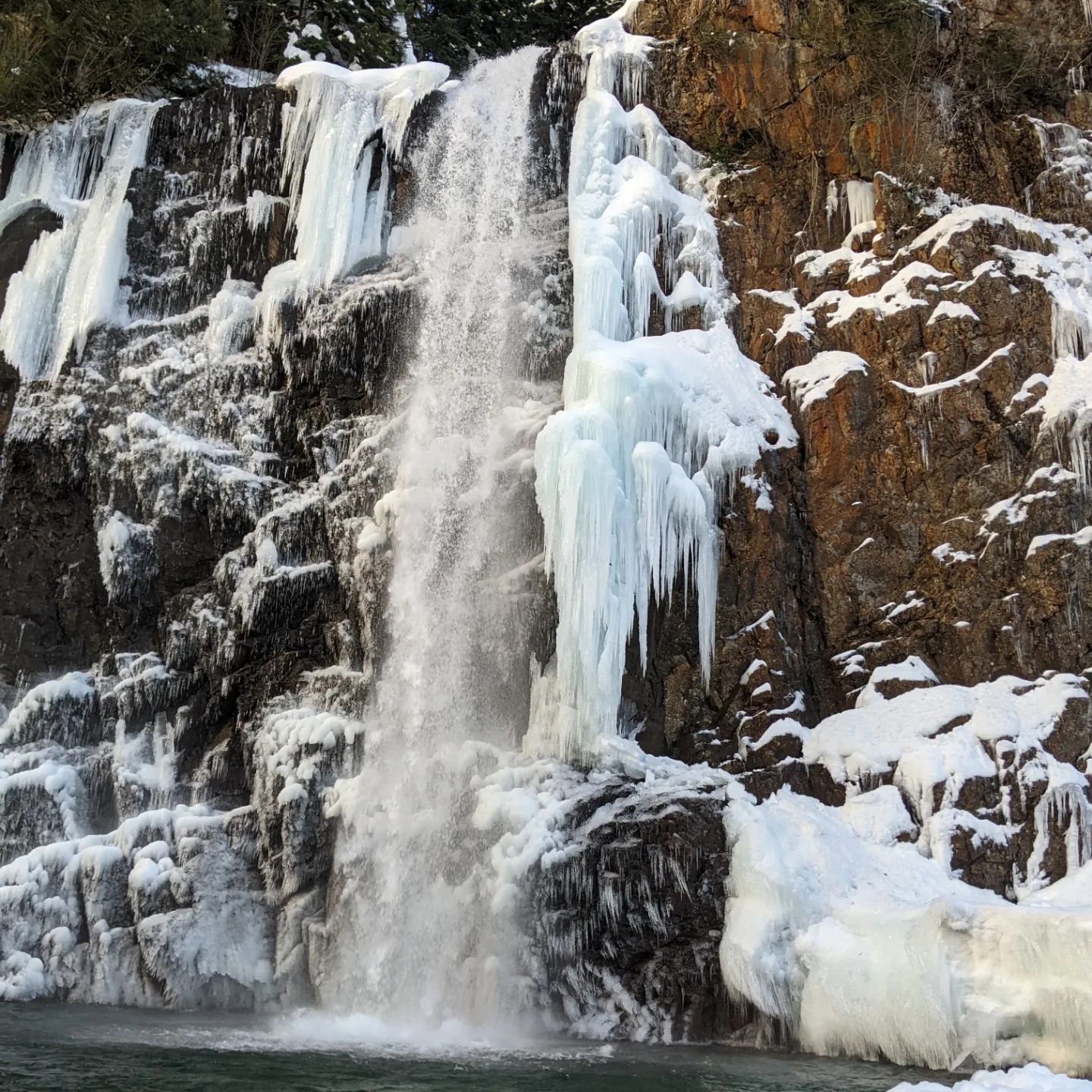 Franklin Falls - Winter — Washington Trails Association
