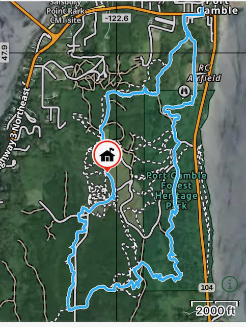 Port Gamble Forest - Forbidden Forest Trail Loop — Washington Trails ...