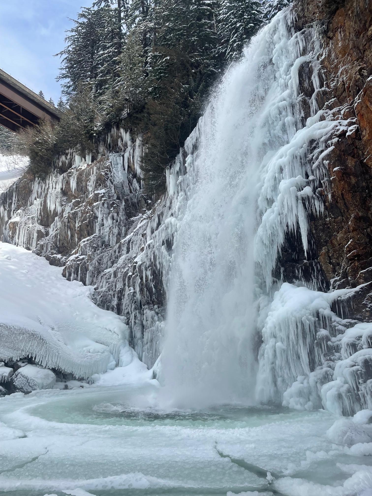 Franklin Falls - Winter — Washington Trails Association