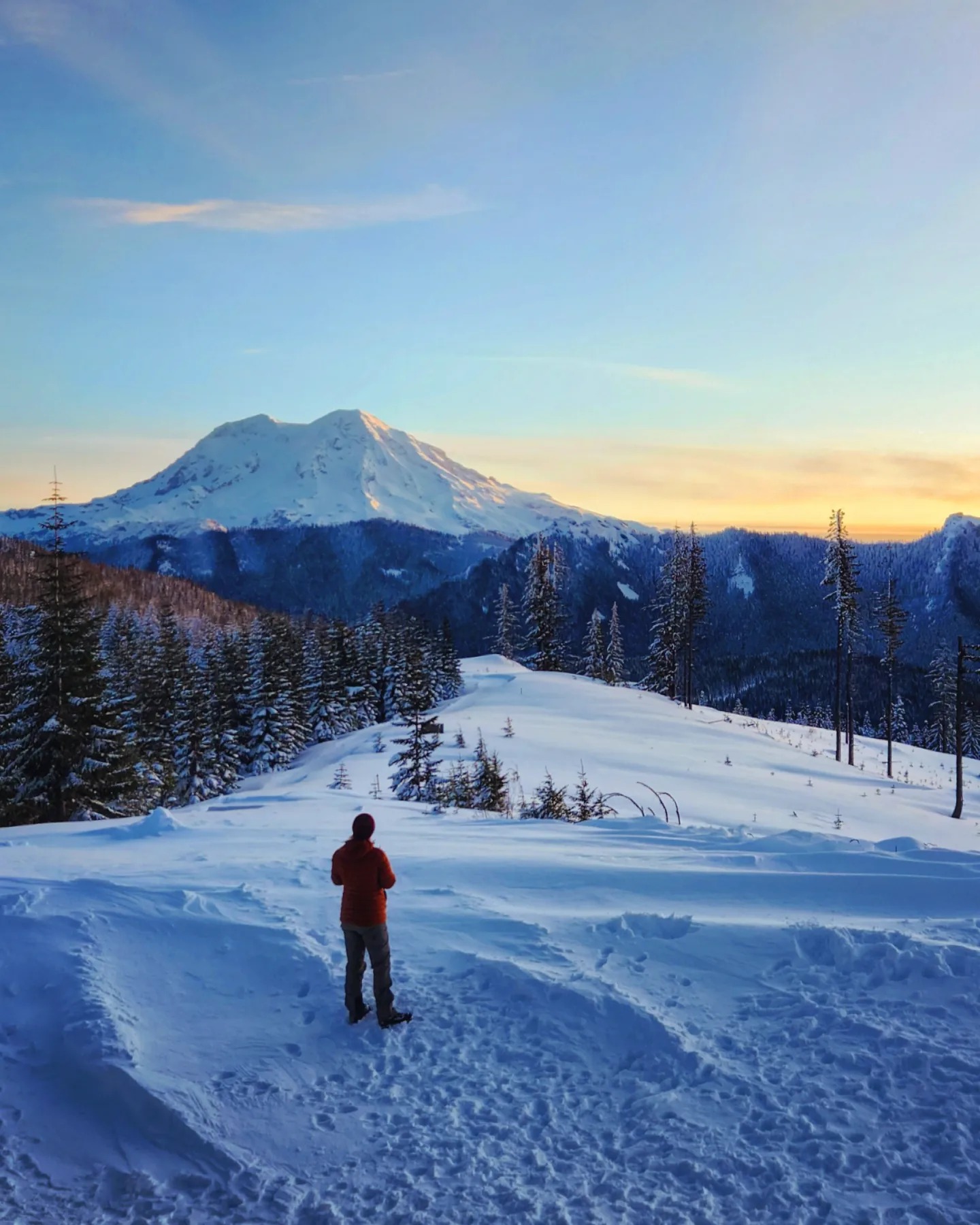 Snow Bowl Hut Snowshoe, Bruni's Snow Bowl Hut — Washington Trails ...