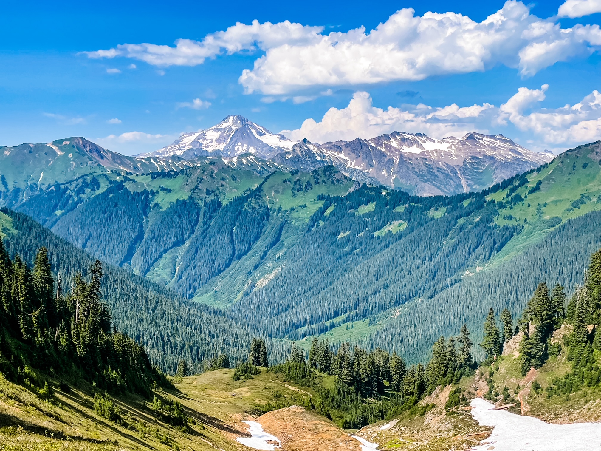 White Pass - Pilot Ridge Loop, North Fork Sauk River, Pilot Ridge ...