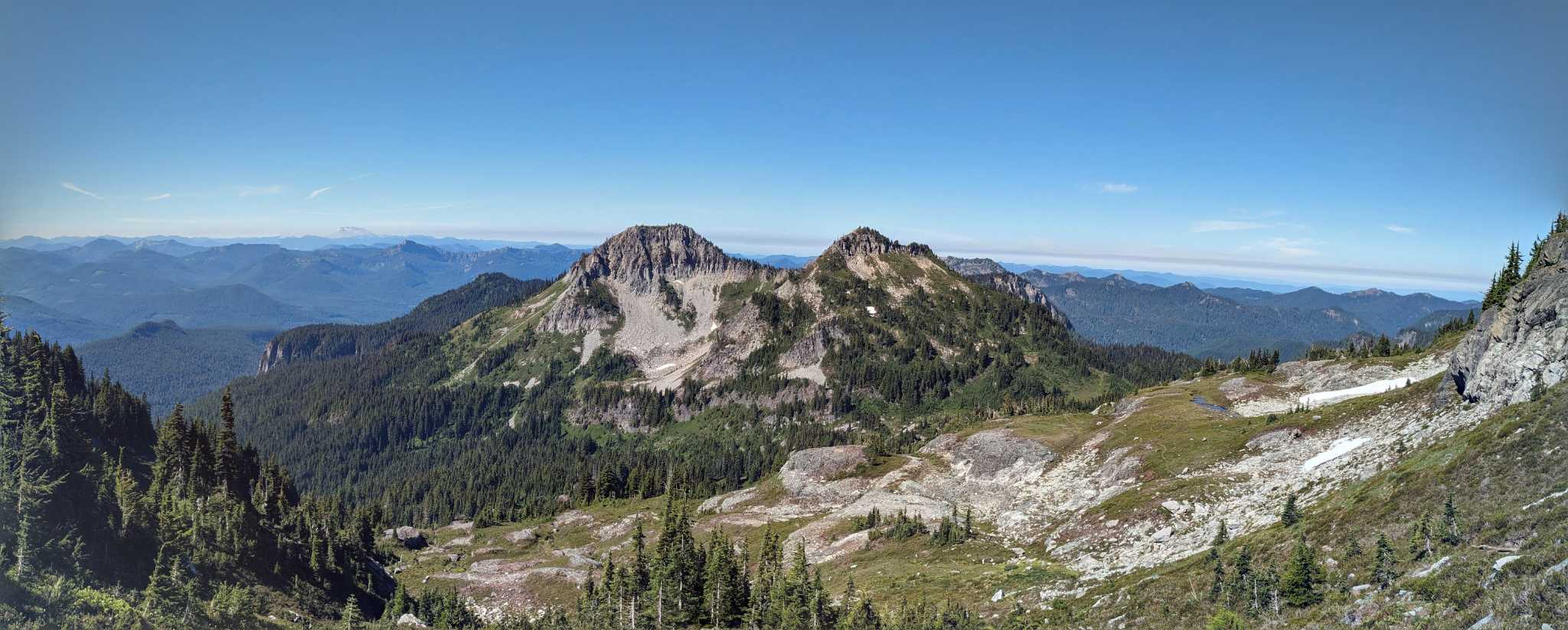 Kautz Creek to Indian Henry's Hunting Ground, Copper Mountain, Iron ...