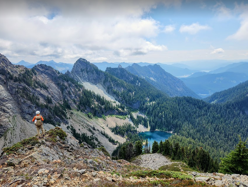 Melakwa Lake, Kaleetan Peak, Talapus and Olallie Lakes, Pratt Lake ...