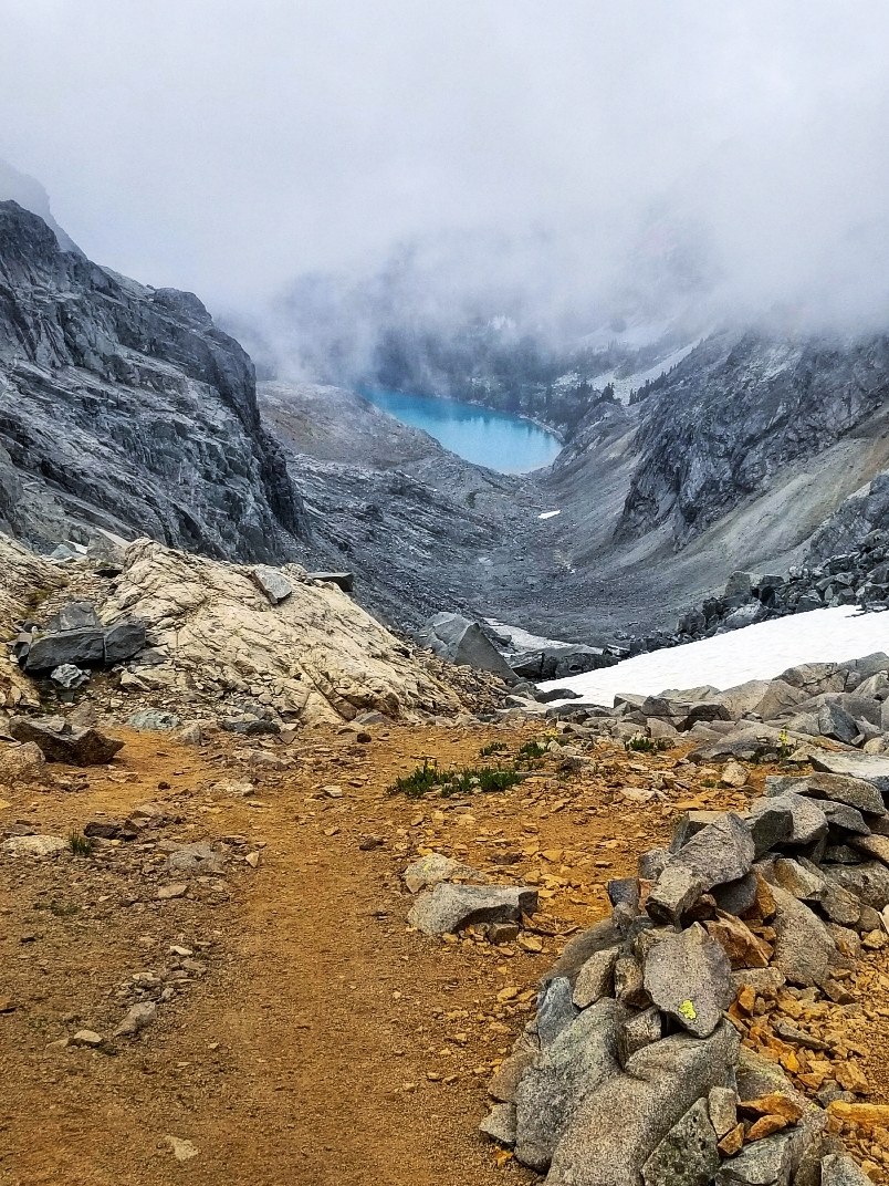 Jade Lake, Dip Top Gap, Marmot Lake, Pea Soup Lake — Washington Trails ...