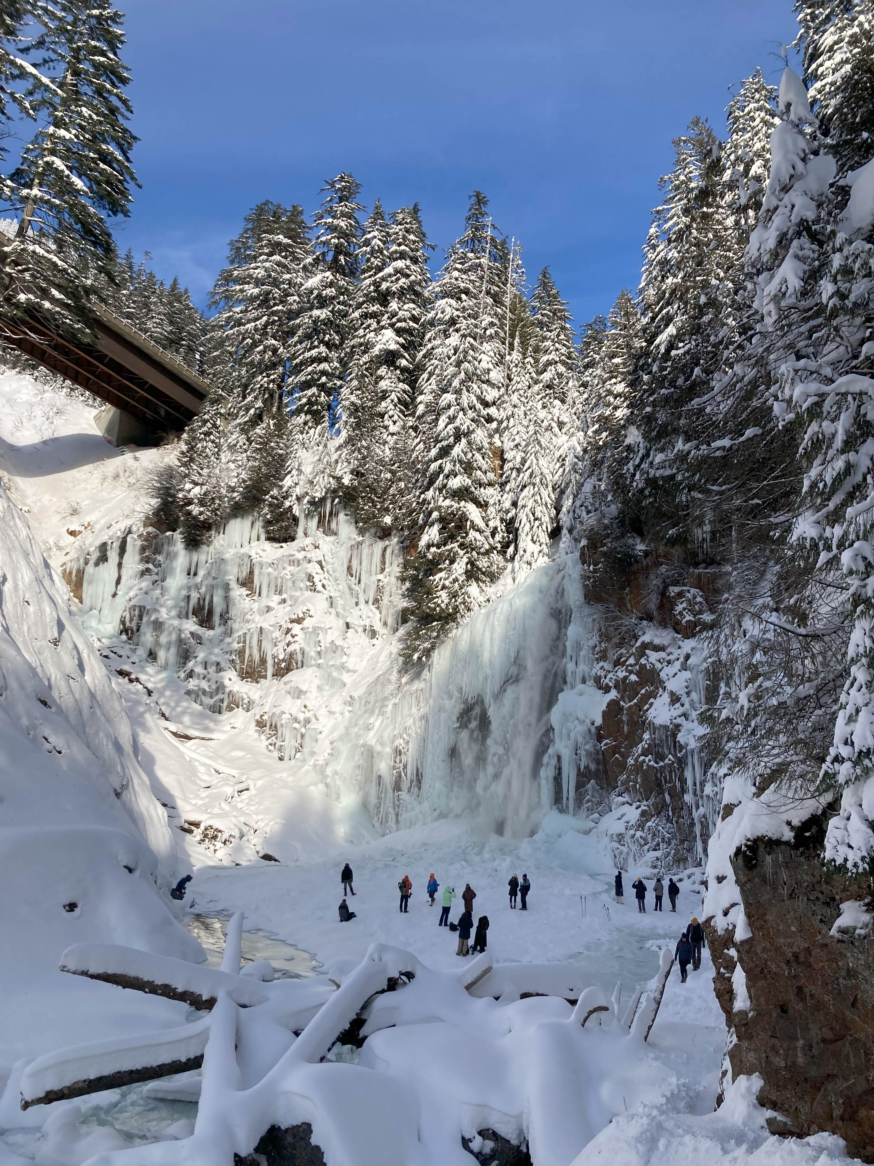 Franklin Falls - Winter — Washington Trails Association