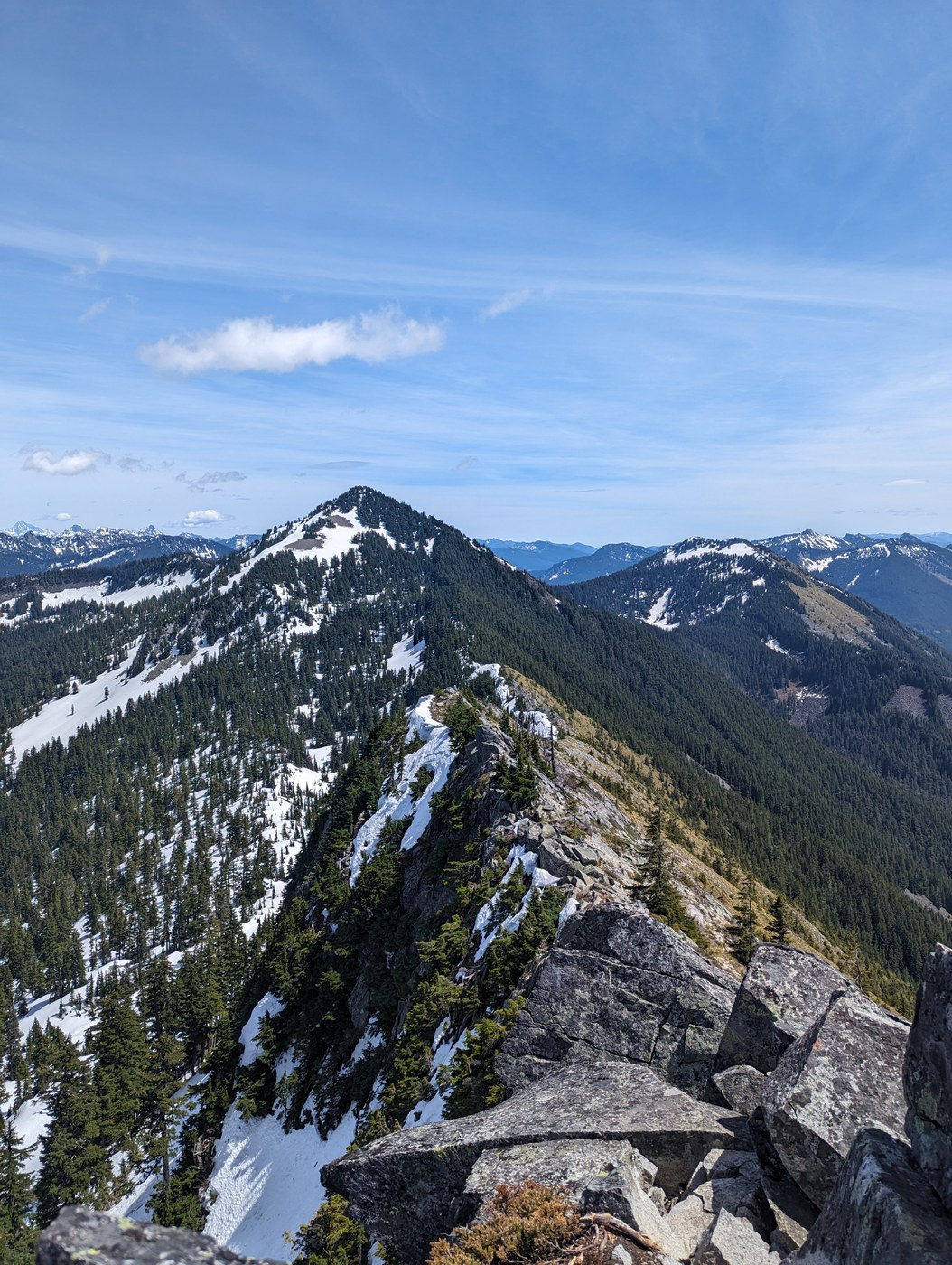 Web Mountain, Ira Spring Trail - Mason Lake, Mount Defiance ...
