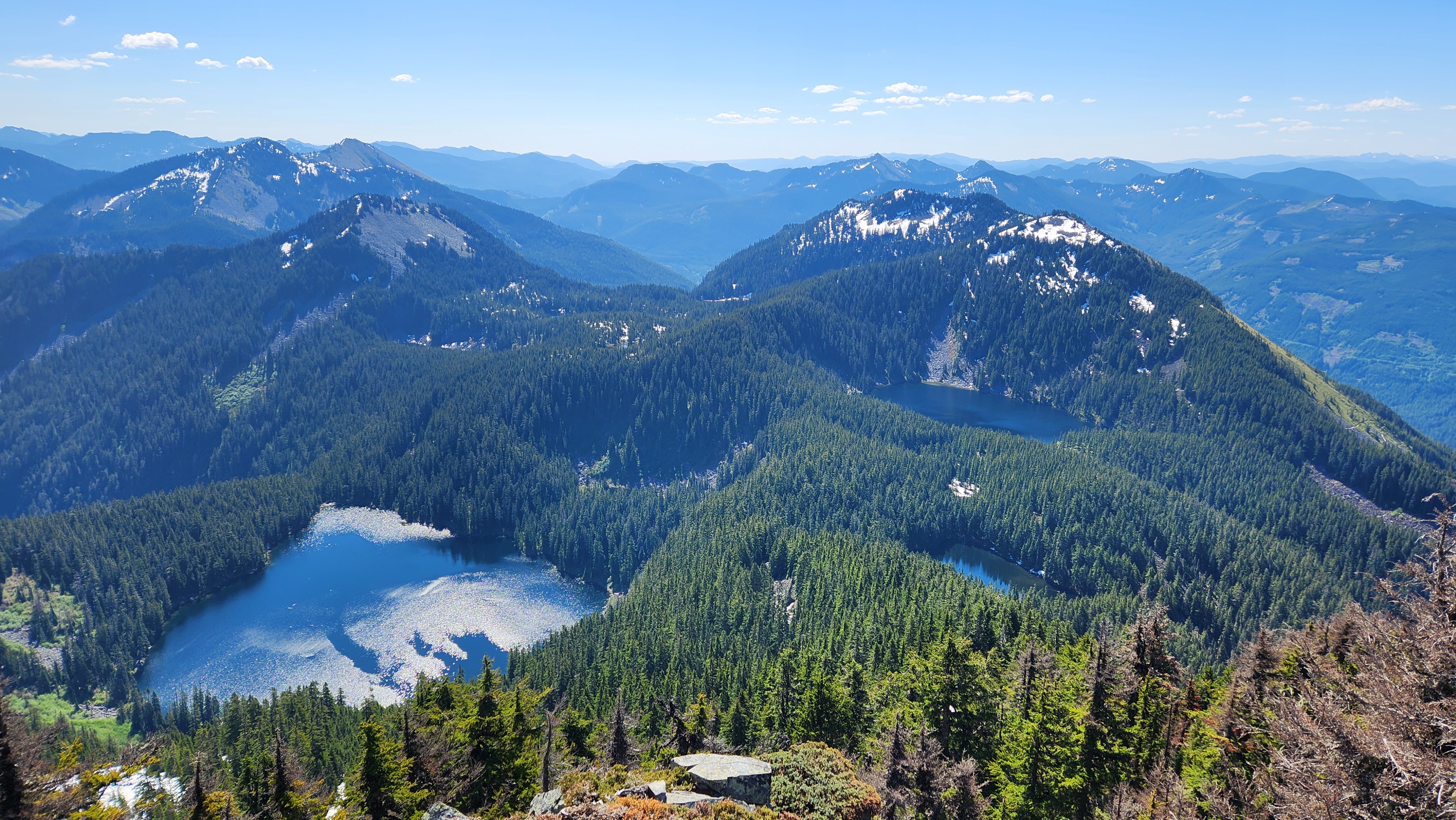 Web Mountain, Ira Spring Trail - Mason Lake, Mount Defiance ...
