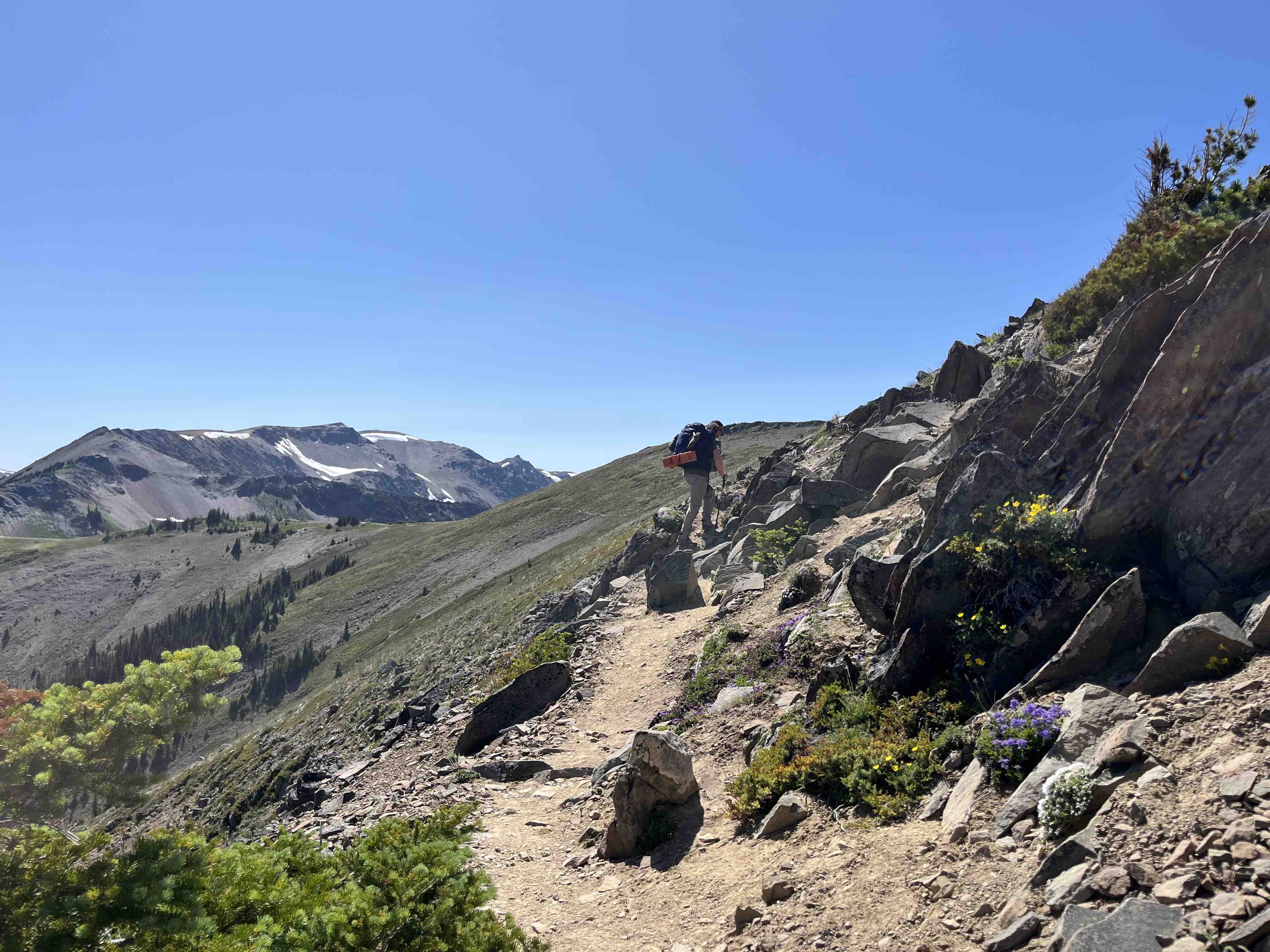 Three Forks, Badger Valley, Cameron Creek, Grand Pass, Deer Park to ...
