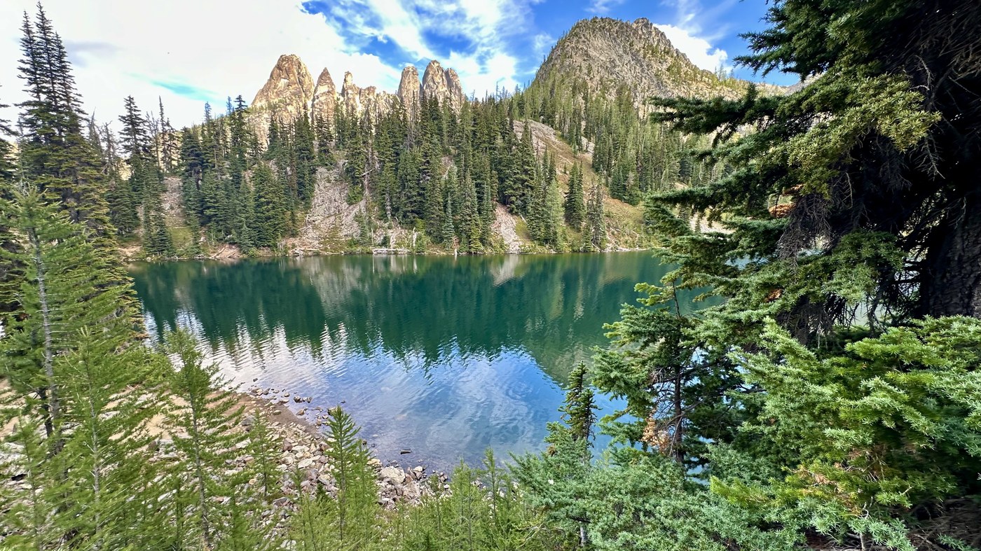 Blue Lake, Liberty Bell Mountain — Washington Trails Association