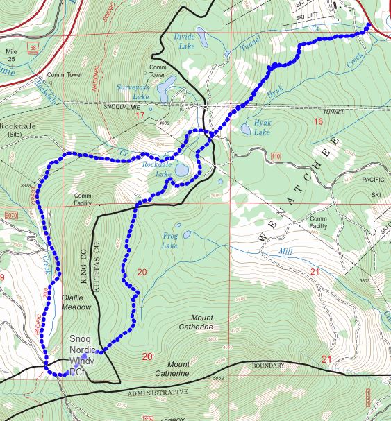 Nordic Pass - Hyak — Washington Trails Association